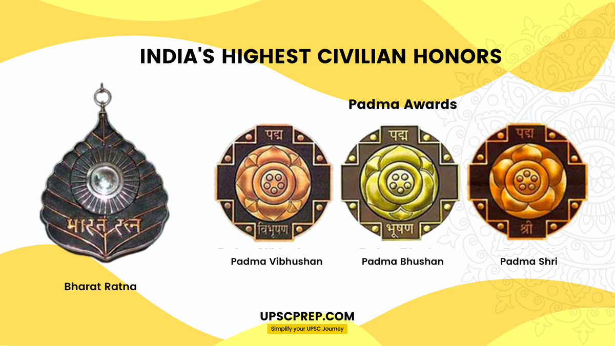 Bharat Ratna and Padma Awards · UPSCprep.com