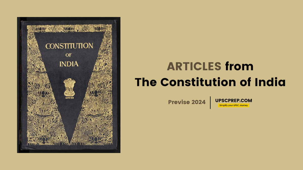 Previse 2025: Constitutional Articles · UPSCprep.com