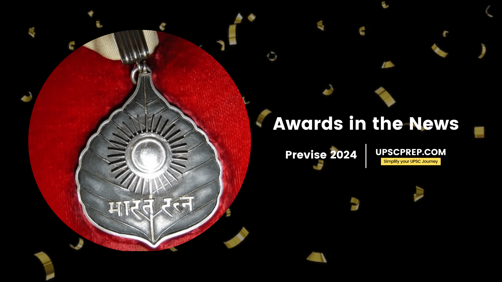Previse 2025: Important Awards in News · UPSCprep.com