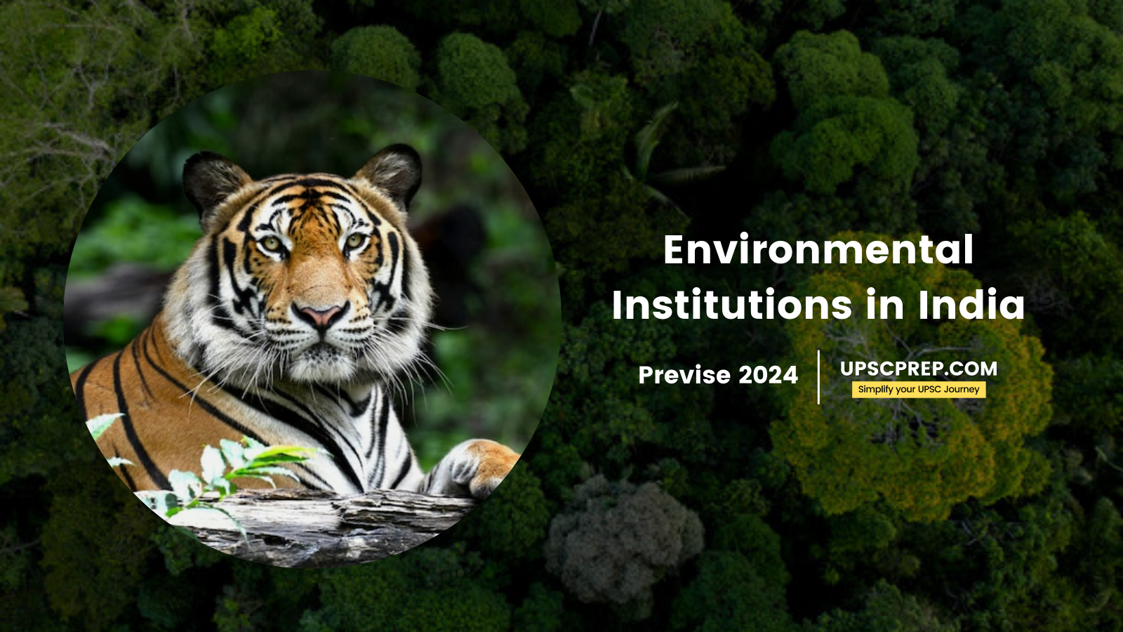 Previse 2025: Environmental Institutions in India · UPSCprep.com