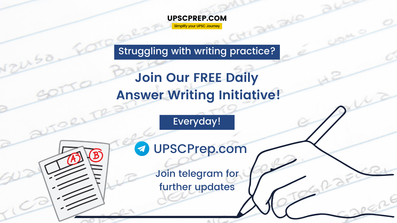 Daily Answer Writing GS 2 (Governance 01) · UPSCprep.com