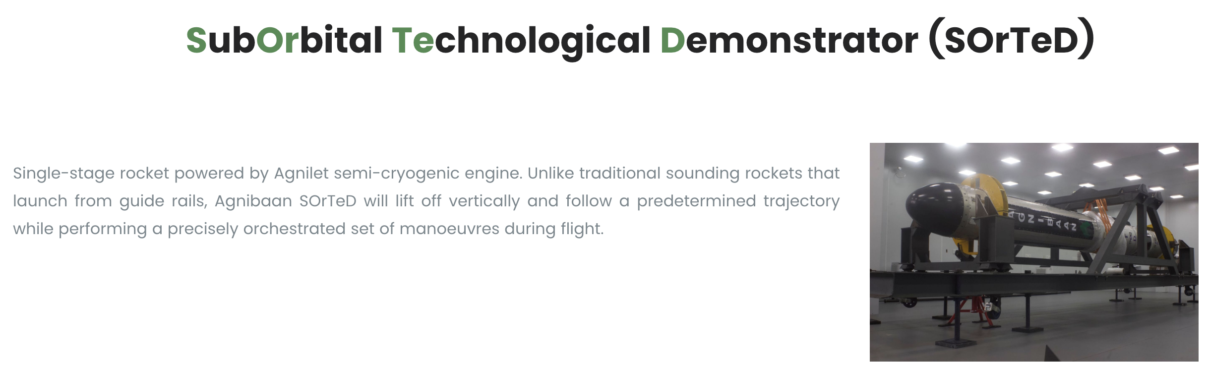 Launch of Agnibaan Rocket · UPSCprep.com